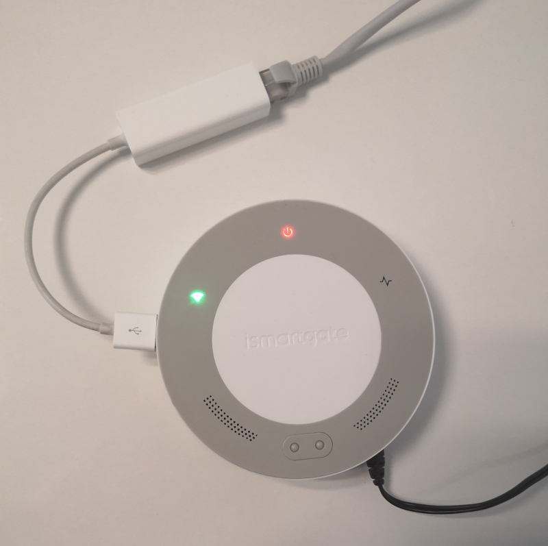 Ethernet Connection Ismartgate - Android - Setup ismartgate